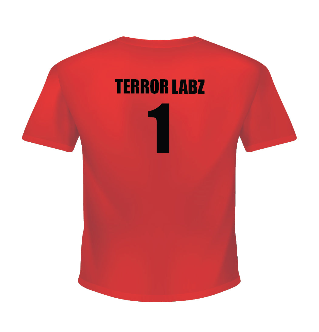 T-SHIRT - RED – Terror Labz